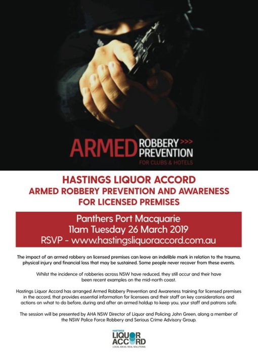 Armed Robbery Prevention & Awareness | Hastings Liquor Accord